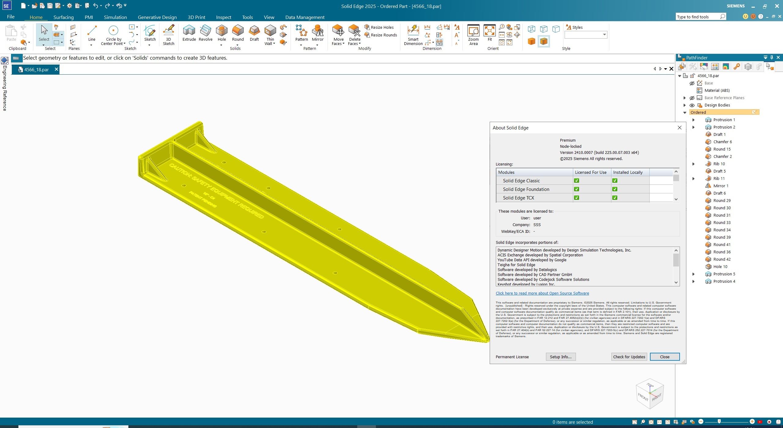 Download Siemens Solid Edge Premium 2025 MP07 win64 full